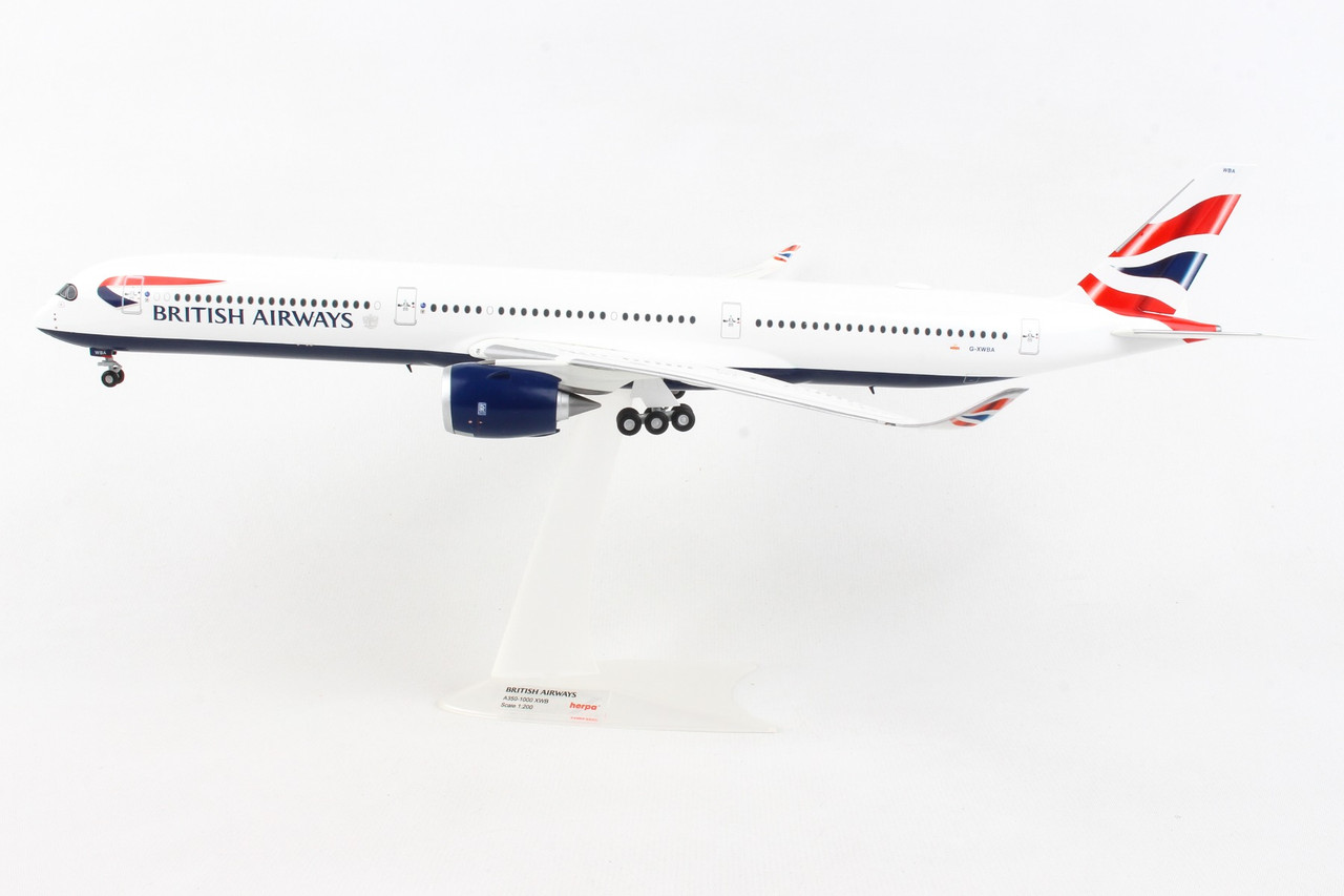 HERPA BRITISH A350-1000 1/200 REG#G-XWBA (**) - Collectable Jets
