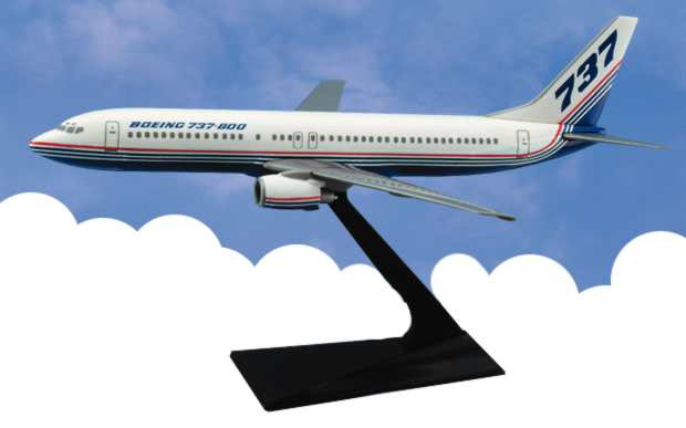 B737-800 BOEING DEMO 1/200 - The Airplane Collection