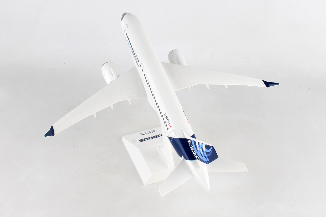 SKYMARKS AIRBUS HOUSE A220-100 1/100 - Airline Museum