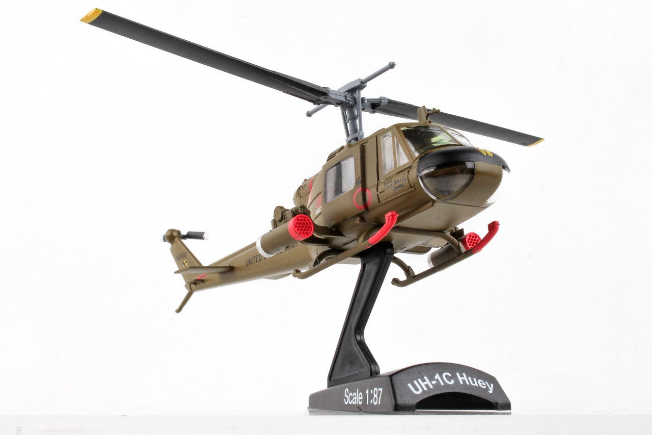 POSTAGE STAMP UH-1C US ARMY HUEY GUNSHIP 1ST CAVALRY DIVISIO - Diecast ...