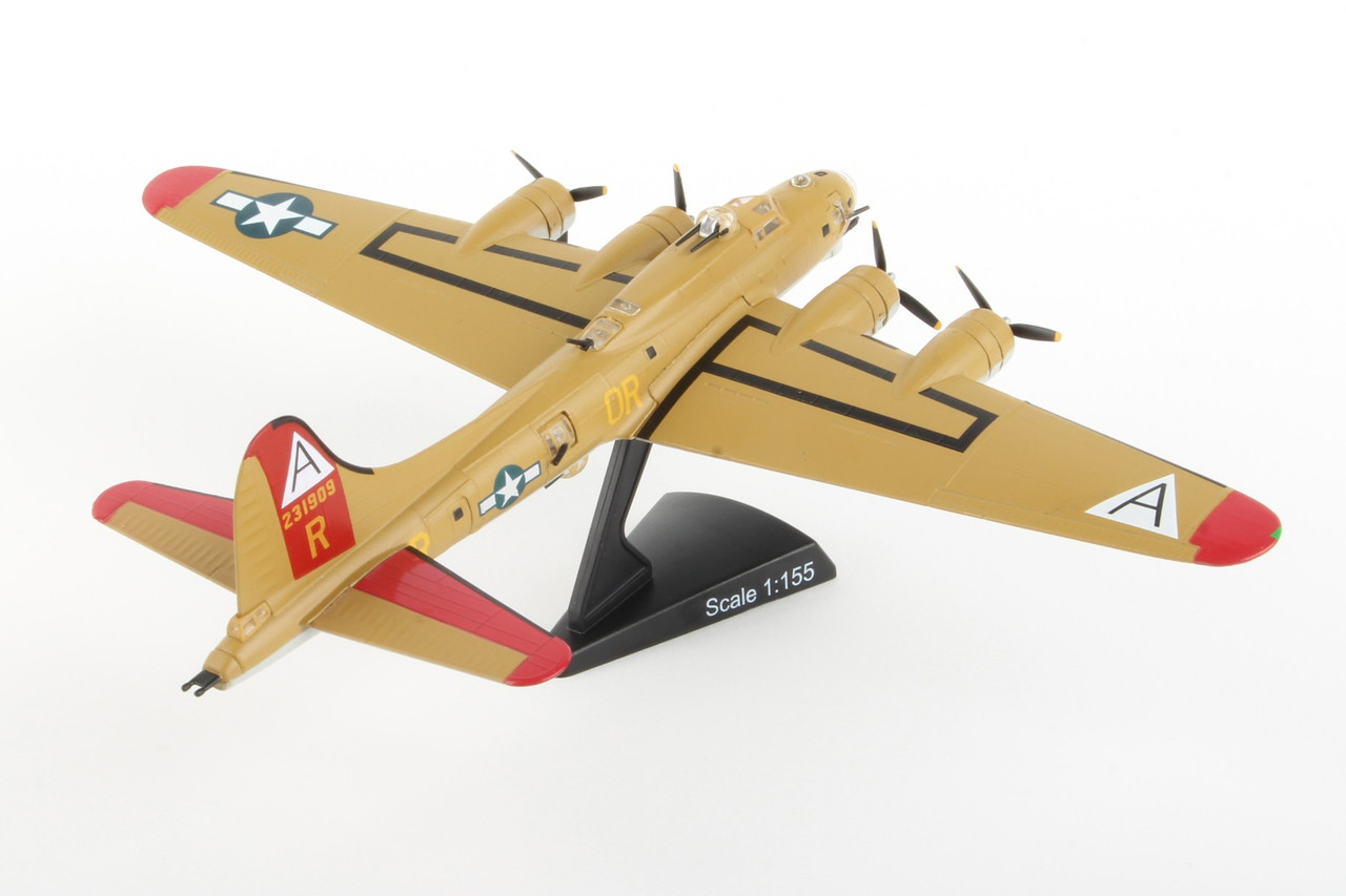 POSTAGE STAMP B-17G FLYING FORTRESS 1/155 NINE'O'NINE - Diecast Airplane