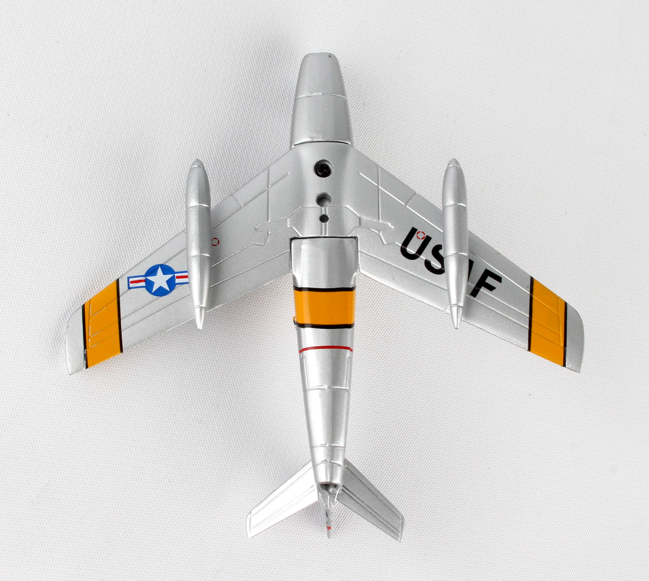 POSTAGE STAMP F-86 SABRE MIG MAD MARINE 1/110 - Diecast Airplane