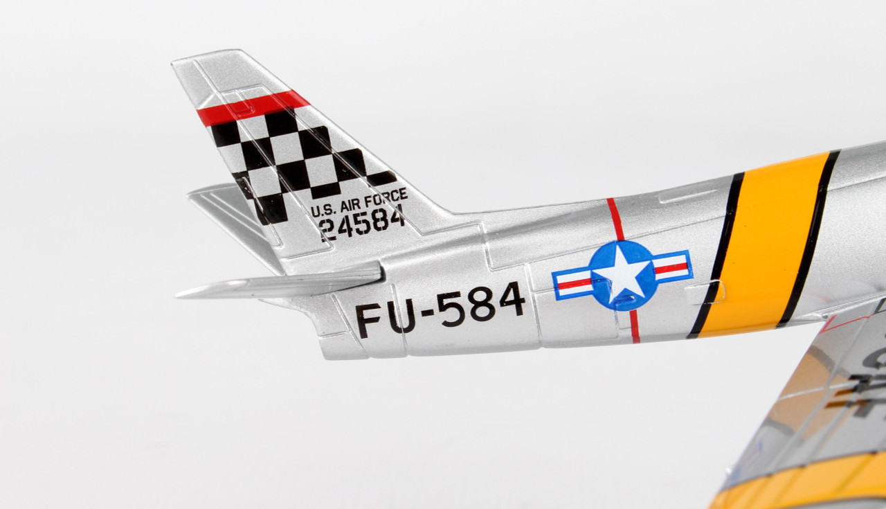 POSTAGE STAMP F-86 SABRE MIG MAD MARINE 1/110 - Diecast Airplane