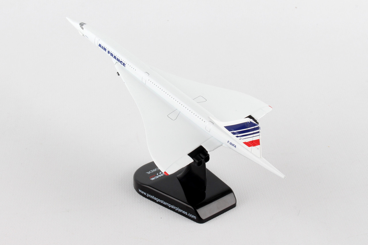 POSTAGE STAMP AIR FRANCE CONCORDE 1/350 - Diecast Airplane