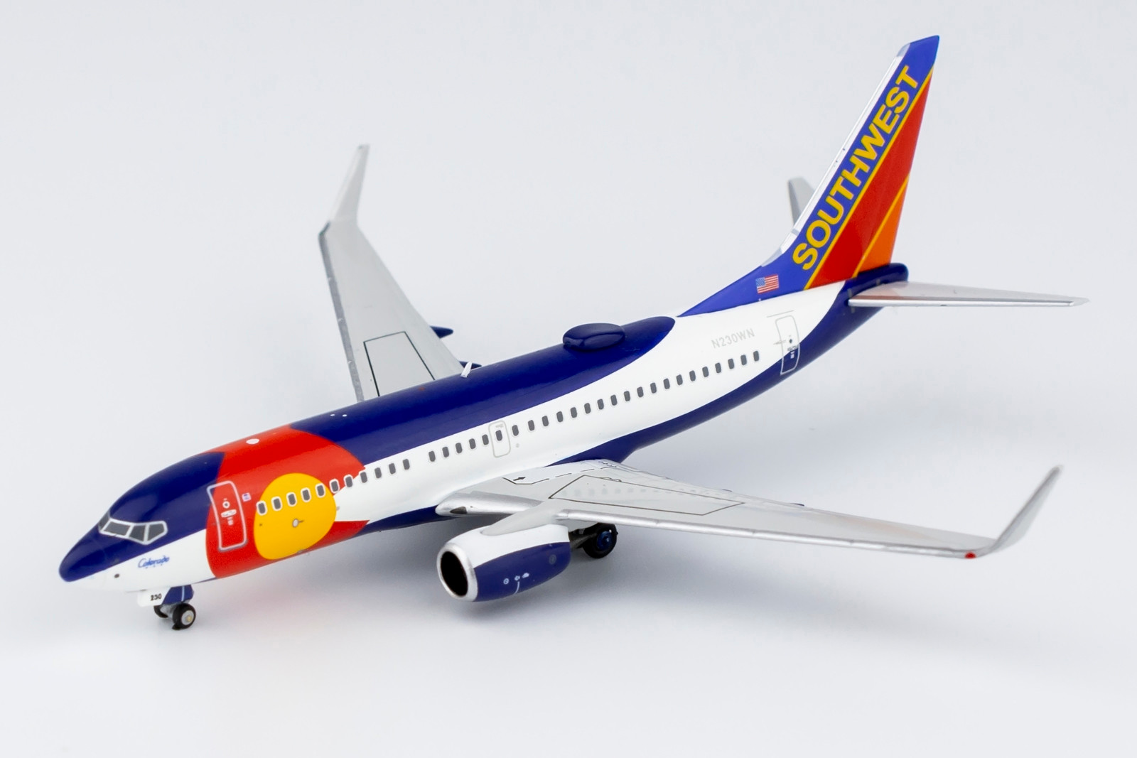 NG Models Southwest Airlines 737 MAX 8 N8710M Imua One cs 88016 1:400