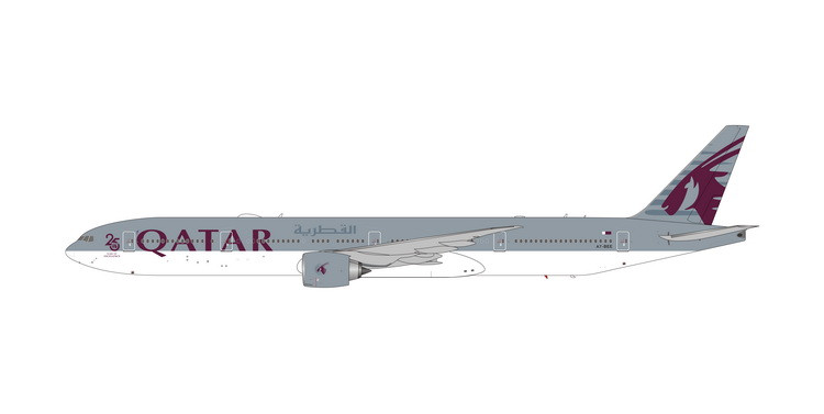 Qatar Airways B777-300ER A7-BEE "25 Years of Excellence" PH4QTR2341 1:400