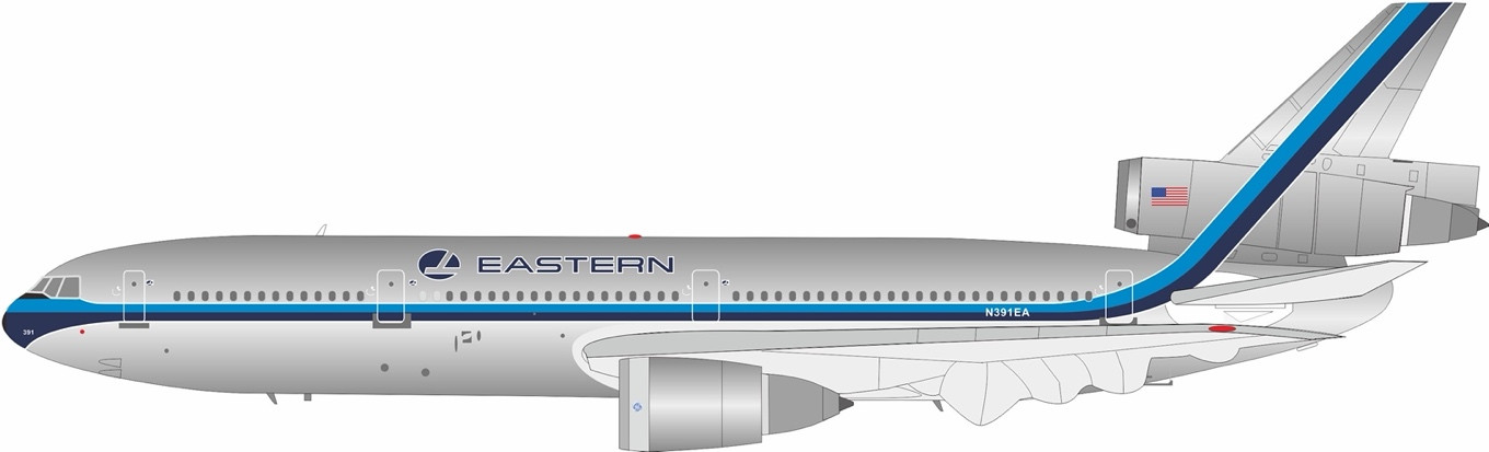 Inflight200 Eastern Air Lines McDonnell Douglas DC-10-30 N391EA ...