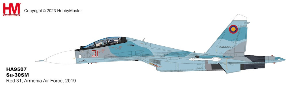 Hobby Master Armenia Air Force Sukhoi Su-30SM 2019 HA9507 1:72