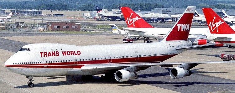 Phoenix Models Trans World Airlines TWA Boeing 747-100 N93119 PH04568 1:400