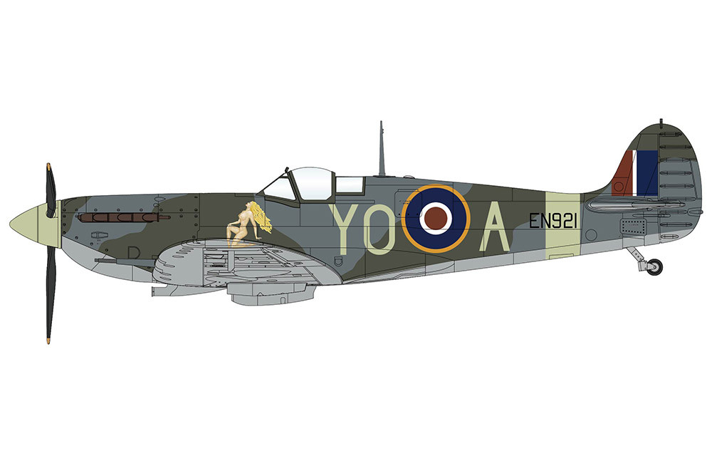 Hobby Master Spitfire Mk. Vb BM124, flown by Sqn. Ldr. 'Paddy' Finucane ...