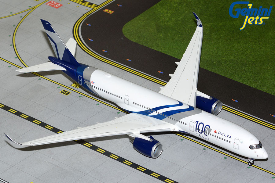 Gemini200 Delta Air Lines A350-900 N527DN "100 Years" G2DAL1400 Scale 1:200