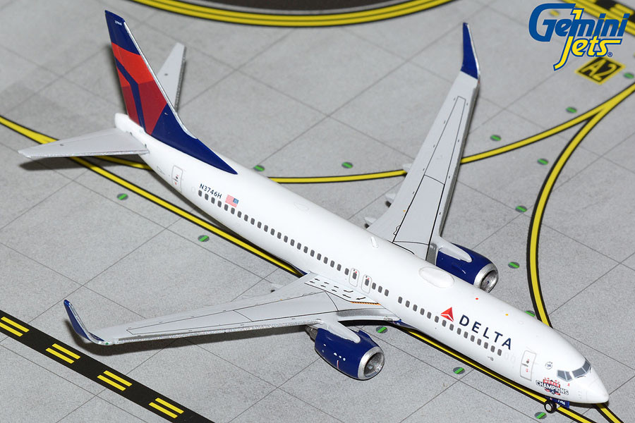 Gemini Jets Delta 737-800 "Atlanta Braves"/"World Champions" N3746H ...