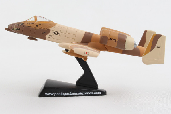 POSTAGE STAMP A-10 WARTHOG PEANUT Color Scheme USAF 1/140 - Airline Museum
