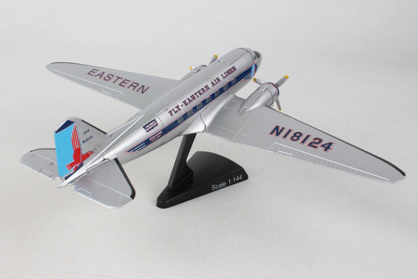 POSTAGE STAMP EASTERN DC-3 1/144 - Airline Museum
