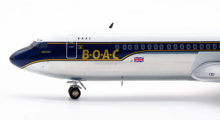 Inflight200 BOAC G-APFF Boeing 707-436 with stand and collectors coin ...