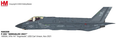 F-35C Lightning VFA-147 “Argonauts”, USS Carl Vinson, 2021 HA6208W 1:72