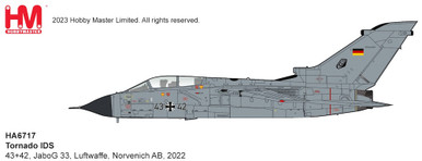 Hobby Master Tornado IDS JaboG 33, Luftwaffe, Norvenich AB, 2022 HA6717 ...