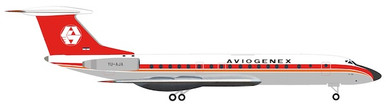 Herpa Aviogenex Tu-134A (limited) HE537018 1:500