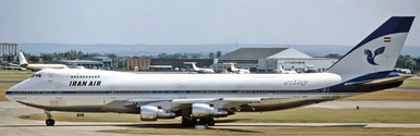 Phoenix Model Iran Air Boeing 747-200 EP-IAG Polished Livery PH4IRA2429 ...