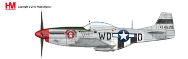 Hobby Master P-51D Mustang Captain Ted Lines, 335 FS, 4 FG HA7750 1:48