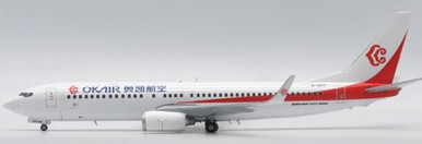 JC Wings Okay Airways Boeing 737-800 Reg: B-5571 With Stand XX2079 1:200