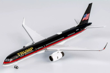 NG Model The Trump Organization 757-200/w N757AF with national flag on ...