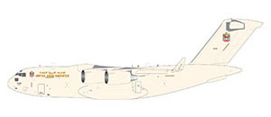 Gemini Jets United Arab Emirates Air Force C-17 GMUAE159 Scale 1:400