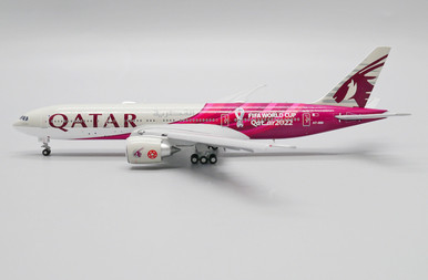 JC Wings Qatar Airways B777-200LR Flaps Down A7-BBI World Cup Livery ...