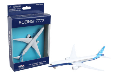 BOEING 777X SINGLE PLANE - Diecast Airplane