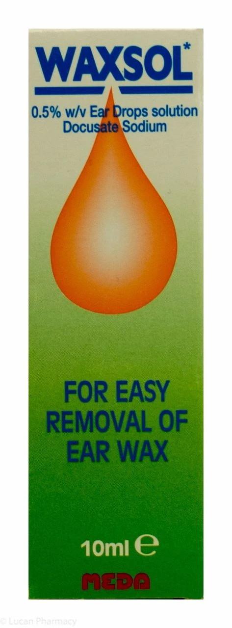 Waxsol® Ear Drops Solution - 10ml - Lucan Village Pharmacy