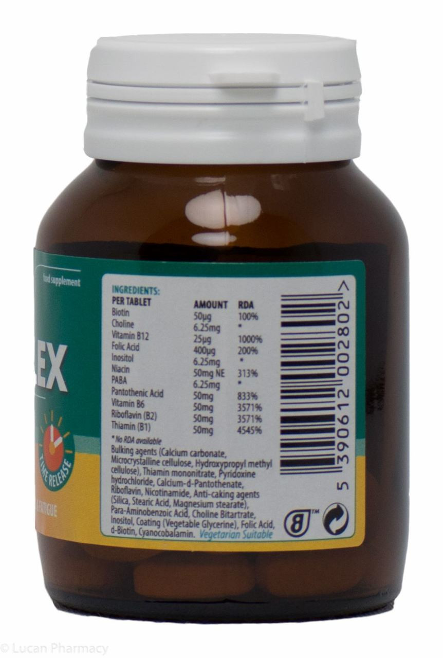 Sona® B Complex Time Release – 30 Tablets - Lucan Village Pharmacy