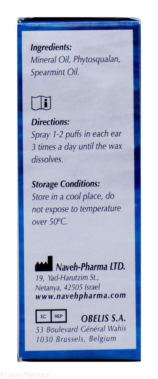 Clean Ears® Ear Wax Removal Wash & Dissolve Jet Spray – 15ml #P - Lucan ...