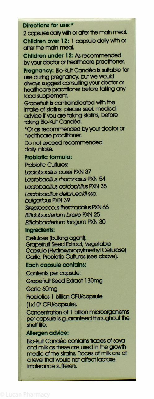 Bio-Kult® Candéa® Advanced Probiotic Multi-Strain Formula - 60 Capsules ...