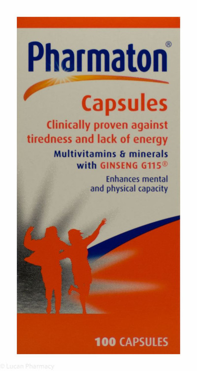 Pharmaton® Vitality Capsules - 100 capsules #P - Lucan Village Pharmacy