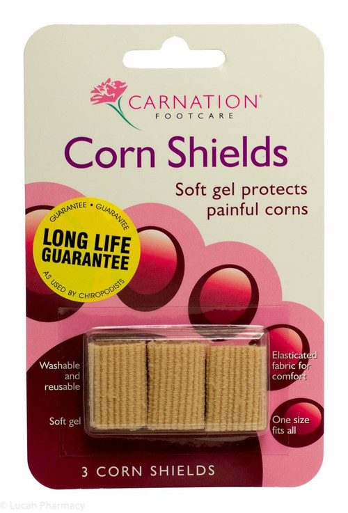 CARNATION® Footcare Corn Shields - Pack of 3 - Lucan Village Pharmacy