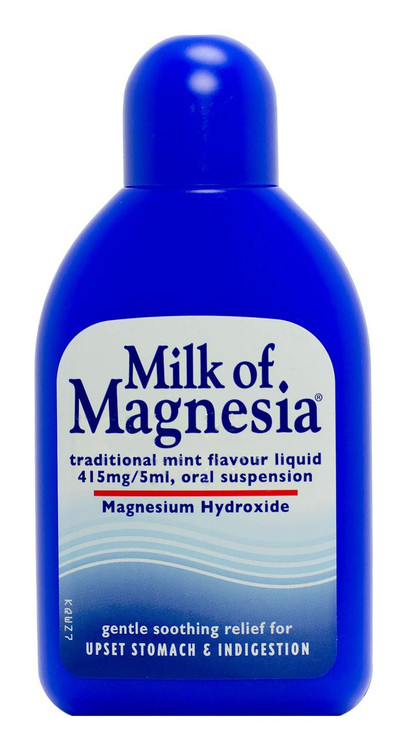 Milk of Magnesia® Traditional Mint Flavour 200ml - Lucan Village Pharmacy