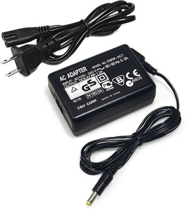 AC Power Adapter for Panasonic Lumix DMC-FZ28 DMCFZ28 DMC-FZ50 FZ50K