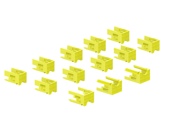 WAB 4801029312, Ecu Cable Clips Repair Kit