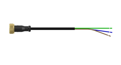 WAB 449-511-020-0, Cable-Abs Valve, 2.0m, Str, 3-16gxl
