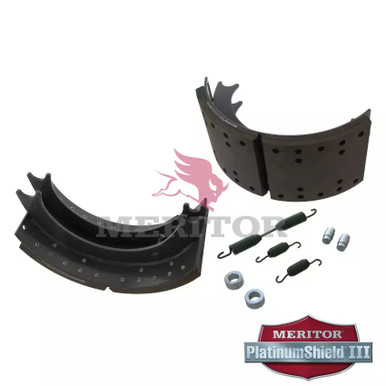 TDA XKMG2L4311E, Brake Shoe - Lined Shoe Kit With Hardware, Remanufacture