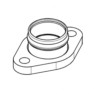 DDE A4720180044, Connecting Flange