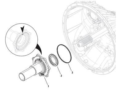 FUL K4657, Front Bearing Cover Kit