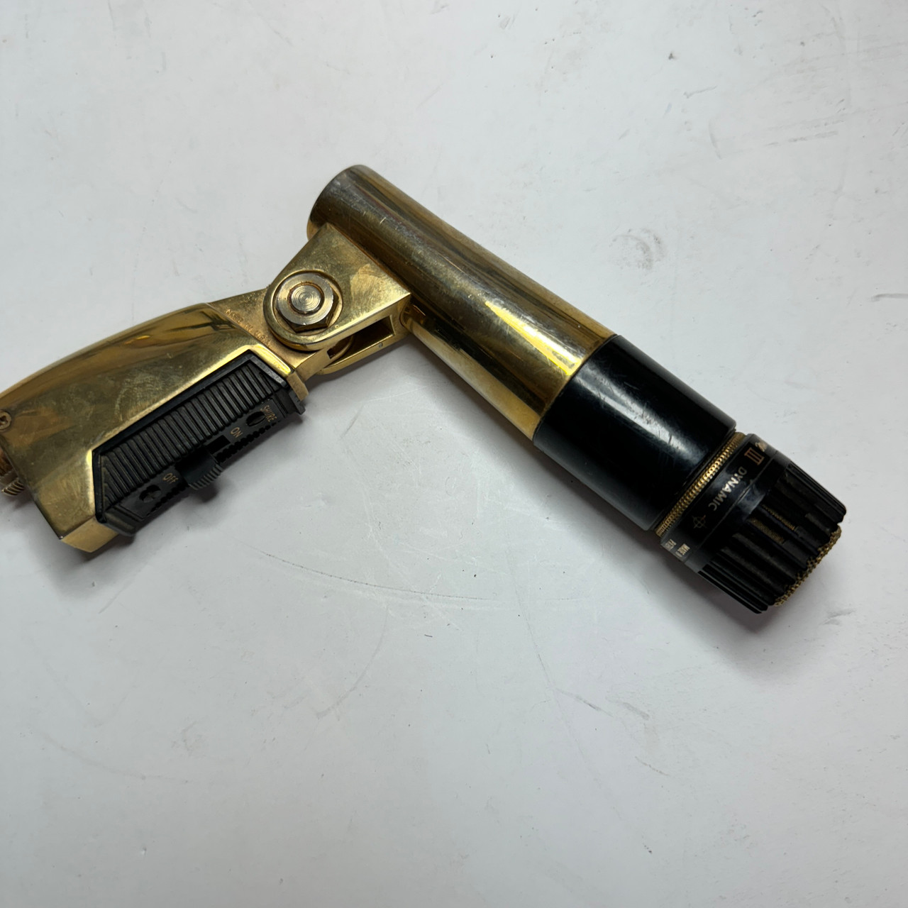 70's Shure S45SG Unidyne III Gold USA made cardioid dynamic microphone