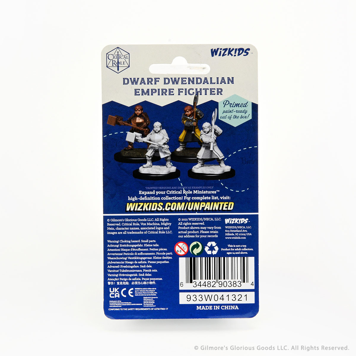 Critical Role Unpainted Miniatures: Wave 1 - Dwarf Dwendalian Empire ...