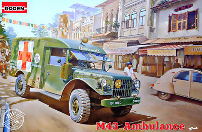 1/35 M43 3/4-Ton US Army Ambulance - Brookhurst Hobbies