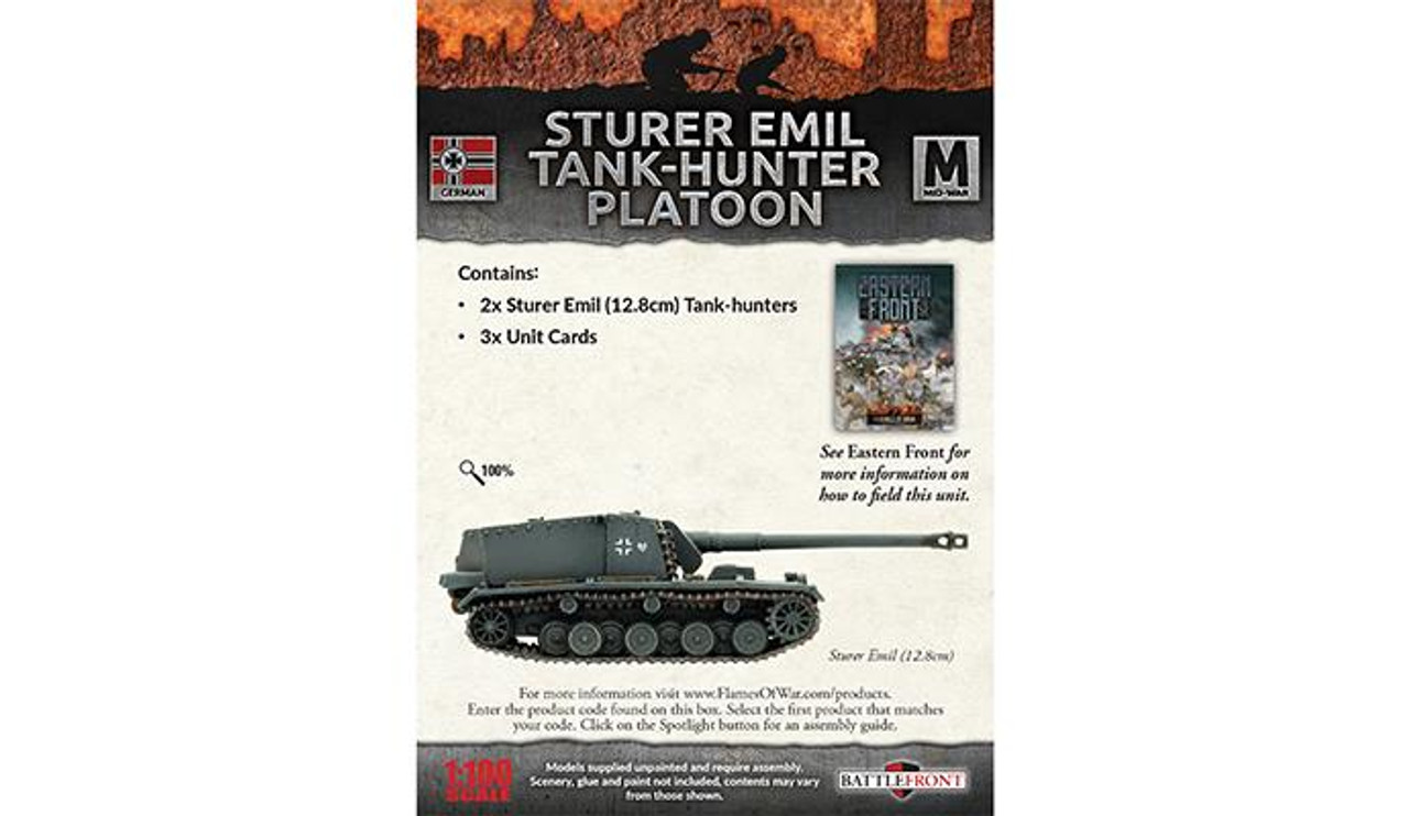 15mm Sturer Emil Tank-hunter Platoon - GBX191 - Brookhurst Hobbies