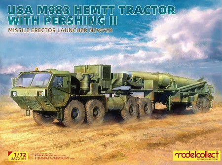 1/72 USA M983 Hemtt Tractor With Pershing II Missile Erector Launcher ...
