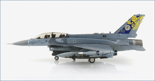 1/72 F-16D "Exercise Hot Shot 2014" 668, 145 Squadron, RSAF - HA38026 ...