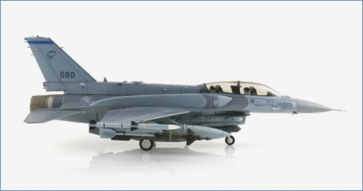 1/72 F-16D "Pitch Back 2022" 680, 145 Squadron, RSAF, Darwin - HA38027 ...
