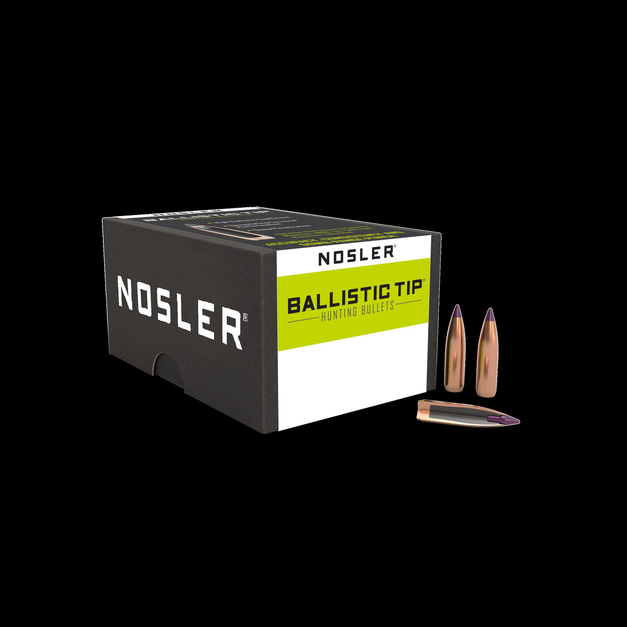 Nosler 30 Caliber (0.308") 180gr Ballistic Tip Hunting (50 ct ...